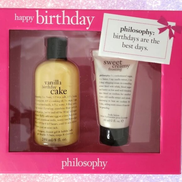 Bath & Body | Philosophy Happy Birthday Cake Gift Set With Shower Gel ...